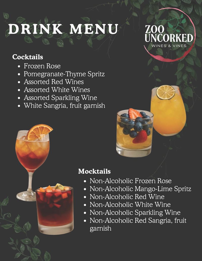 Brookfield Zoo Chicago - Zoo Uncorked: Wines & Vines